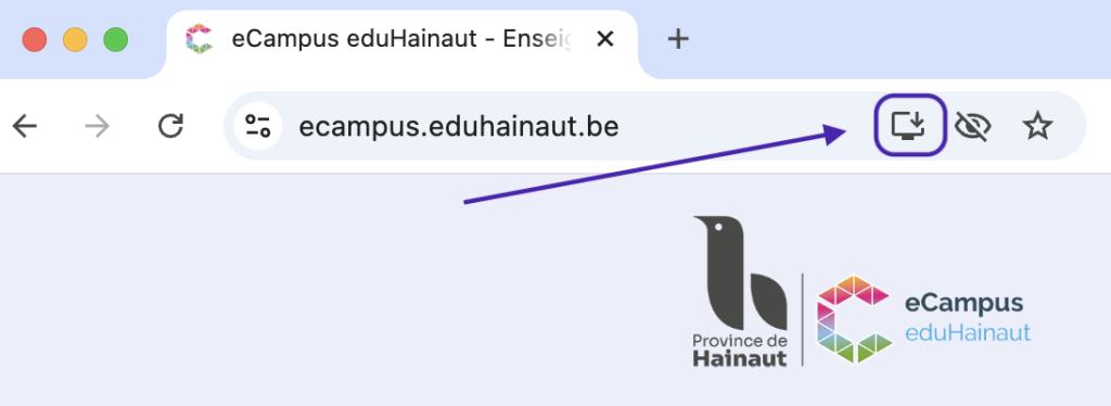 Accéder à l’eCampus eduHainaut depuis votre smartphone, tablette et PC ...